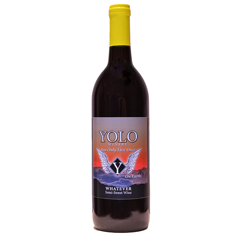 Black Raspberry Merlot Wine | YOLO Winery | You Only Live Once... On Earth
